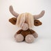 PATTERN: Plush Harry the Highland Cow Pattern - Amigurumi Highland Cow ...