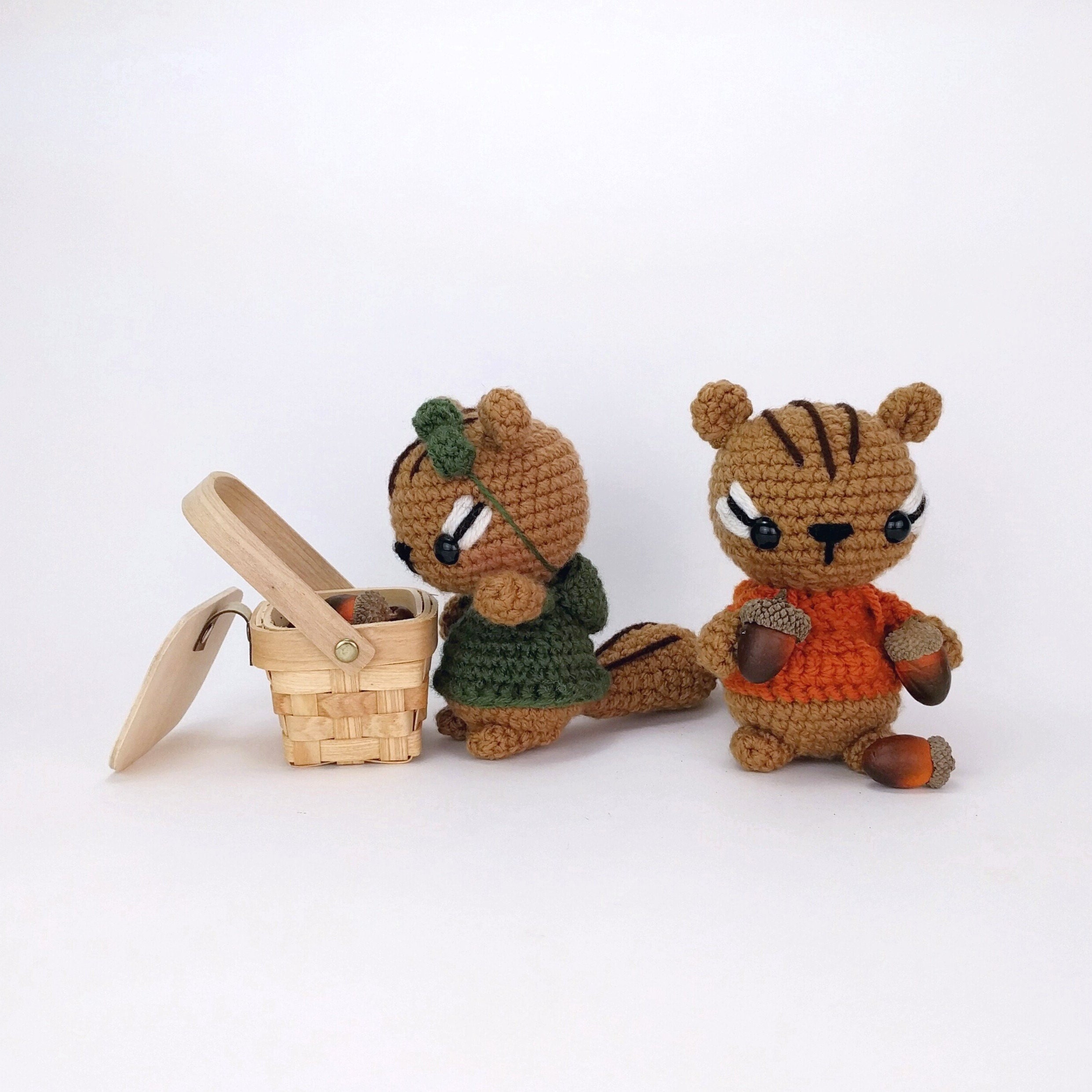 PATTERN: Charlee and Chip the Chipmunks Chipmunk Pattern | Etsy