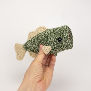 PATTERN: Bert the Bass Pattern - Amigurumi Largemouth Bass Pattern ...