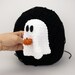 PATTERN: Plush Gasper the Sheet Ghost Crochet Ghost With Pumpkin ...