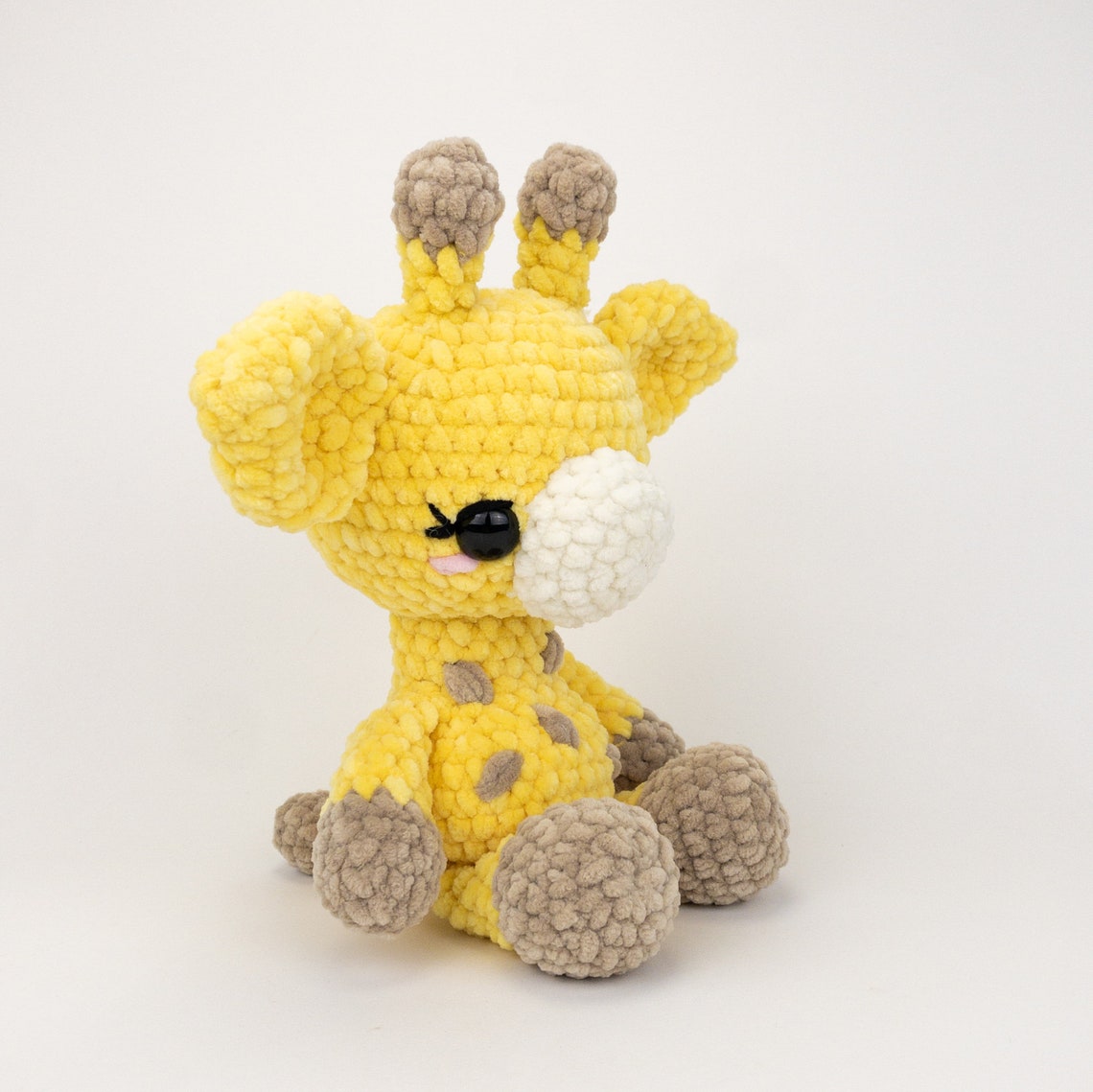 PATTERN: Plush Gemma the Giraffe Pattern - Amigurumi Chunky Giraffe ...