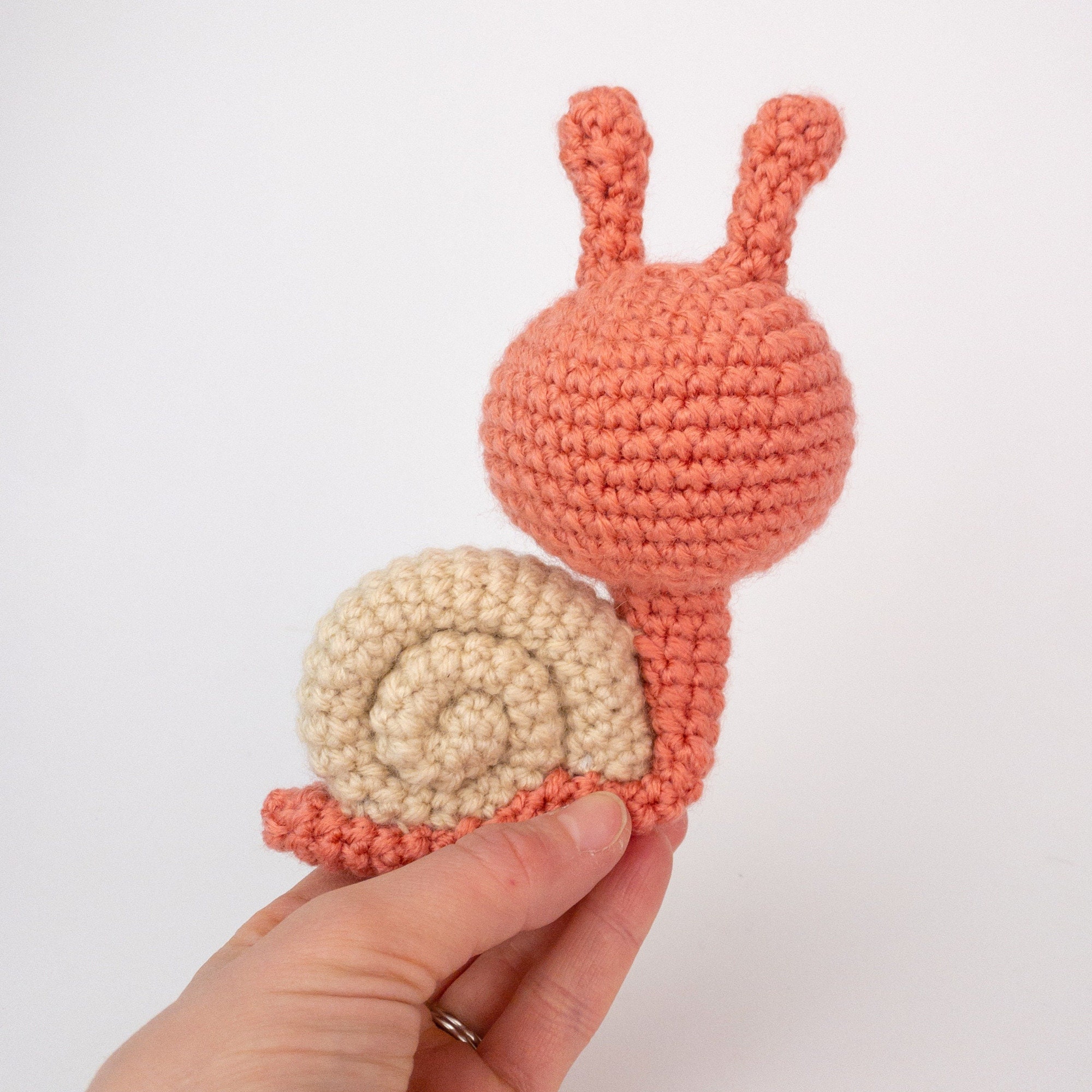 PATTERN: Sally the Snail Crochet Snail Pattern Amigurumi - Etsy
