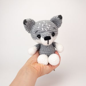 PATTERN: Wilson the Wolf Pup - Crochet Wolf Pattern - Amigurumi Wolf ...