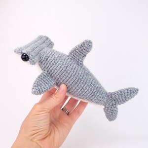 PATTERN: Hugo the Hammerhead Shark Pattern - Amigurumi Hammerhead Shark ...