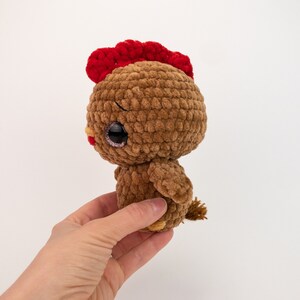 PATTERN: Plush Chickpea the Chicken Pattern - Amigurumi Chicken Pattern ...