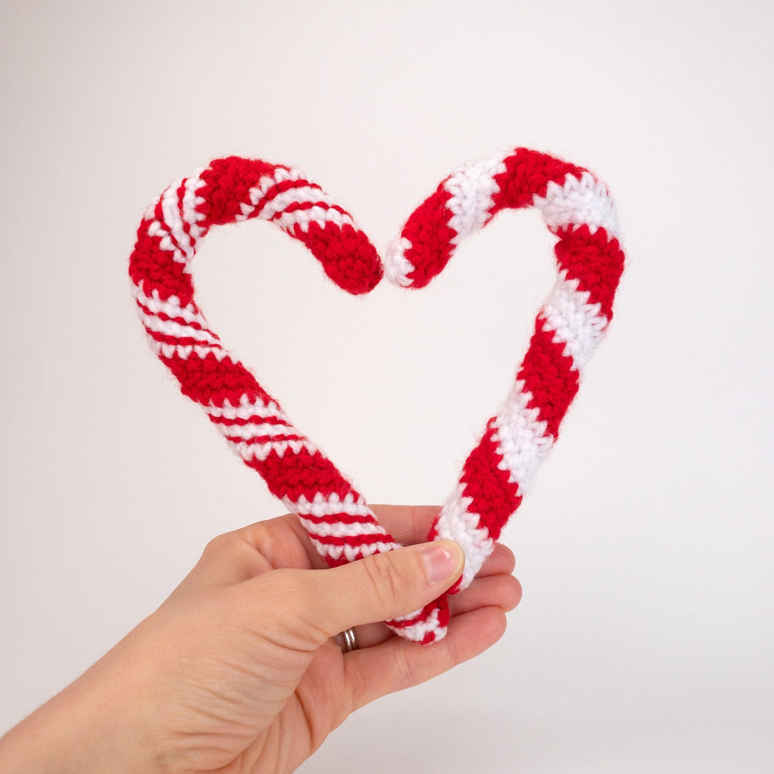 PATTERN: Crochet Candy Cane Pattern Easy Crocheted Candy | Etsy