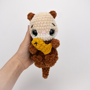 PATTERN: Plush Oliver & Octavia the Otters - Amigurumi Chunky Otter ...