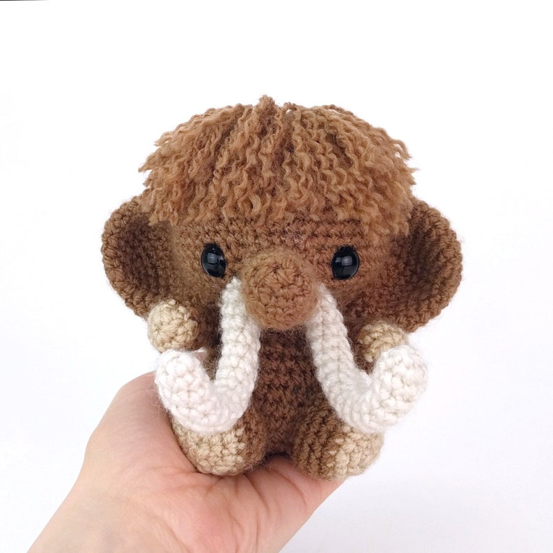 PATTERN: Wallace the Woolly Mammoth Crochet Woolly Mammoth - Etsy