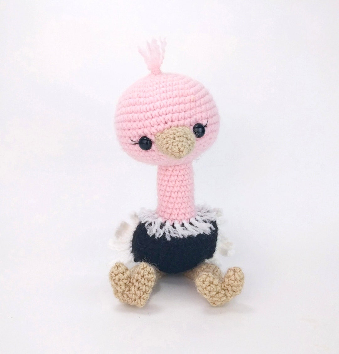 PATTERN: Olive the Ostrich - Crochet Ostrich Pattern - Amigurumi ...