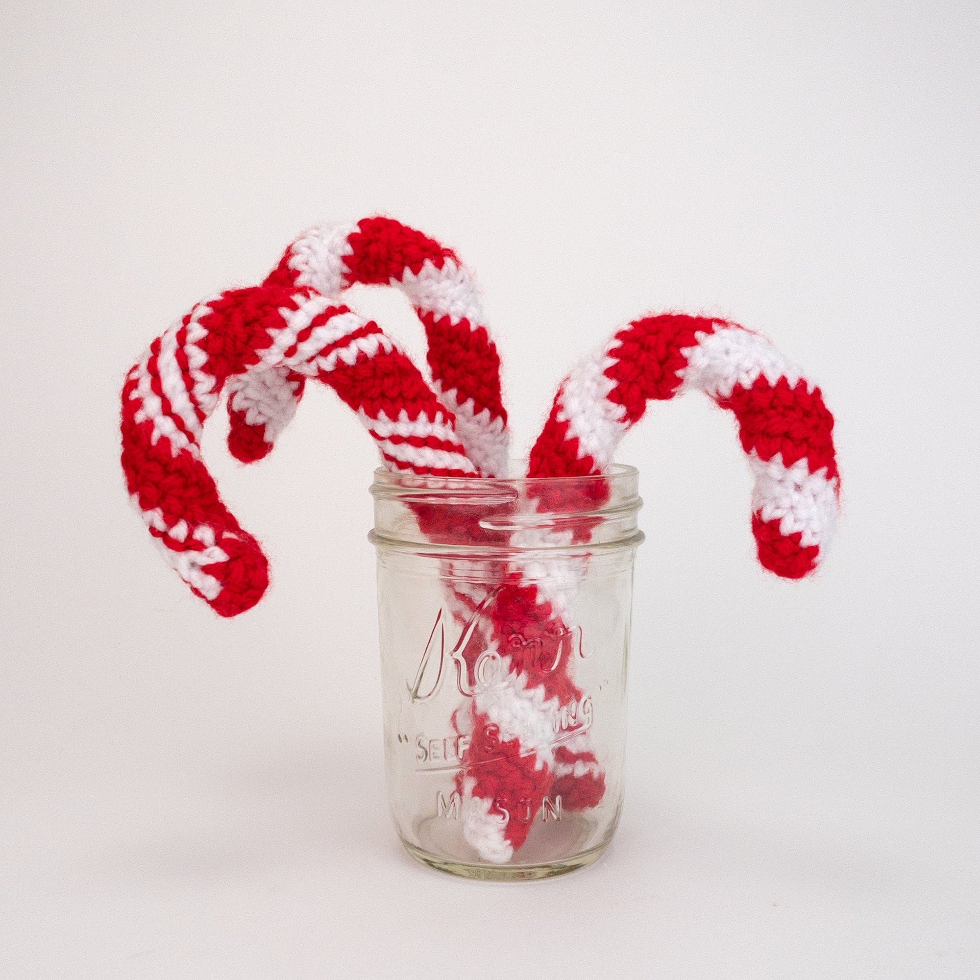 PATTERN: Crochet Candy Cane Pattern - Easy Crocheted Candy Cane ...