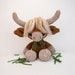 PATTERN: Plush Harry the Highland Cow Pattern - Amigurumi Highland Cow ...