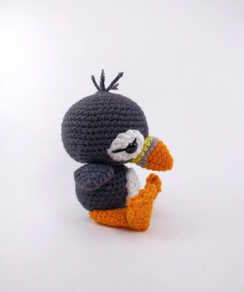 PATTERN: Paavo the Puffin Crochet Puffin Pattern Amigurumi - Etsy