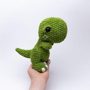 PATTERN: Troy the T-rex - Crochet Tyrannosaurus Rex Pattern - Amigurumi ...