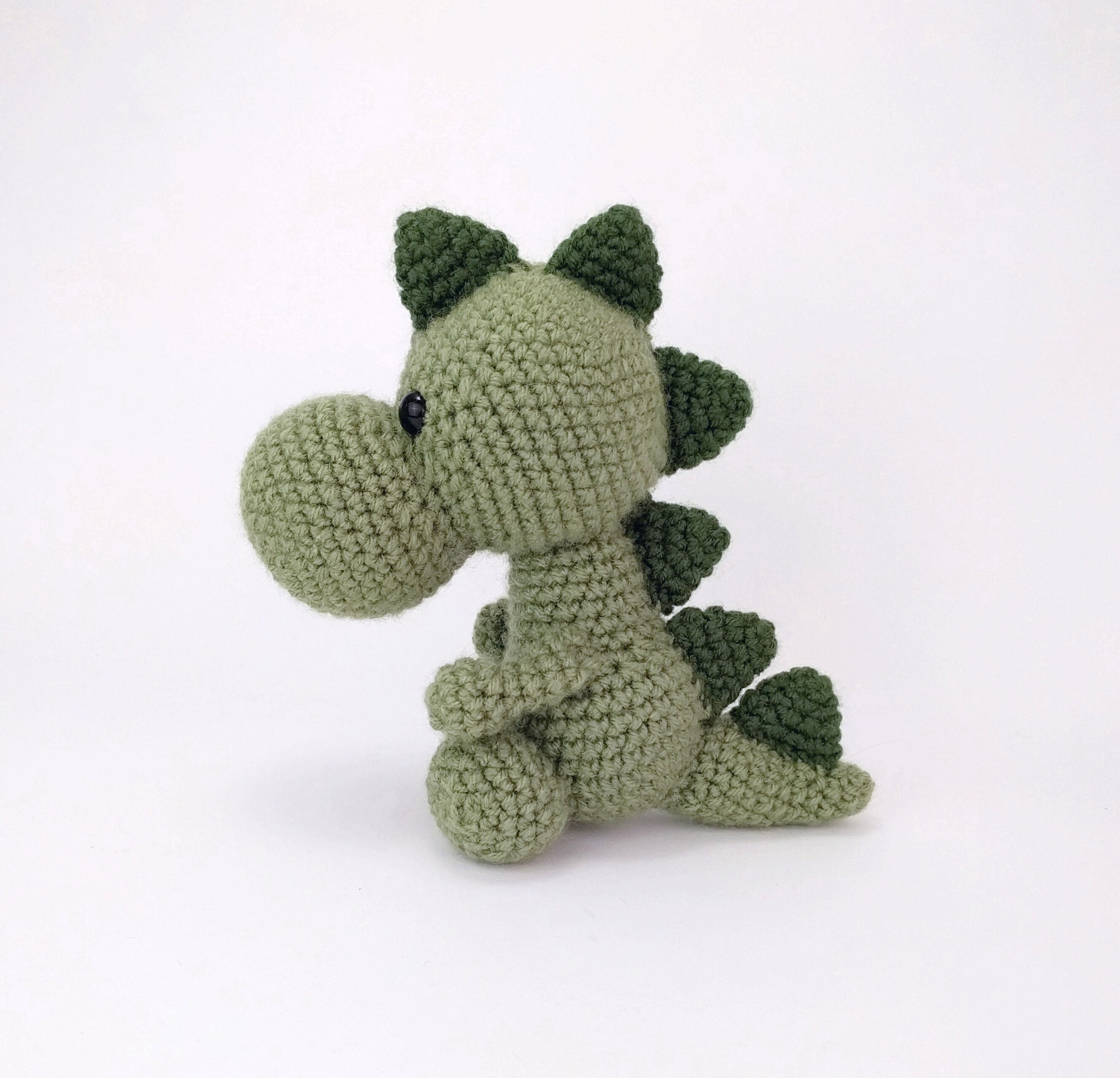 PATTERN: Spike the Stegosaurus Crochet dinosaur pattern | Etsy
