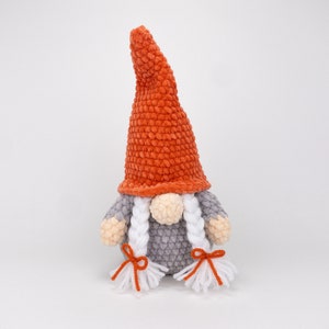 PATTERN: Plush Gnome Pattern - Amigurumi Chunky Gnome Pattern ...