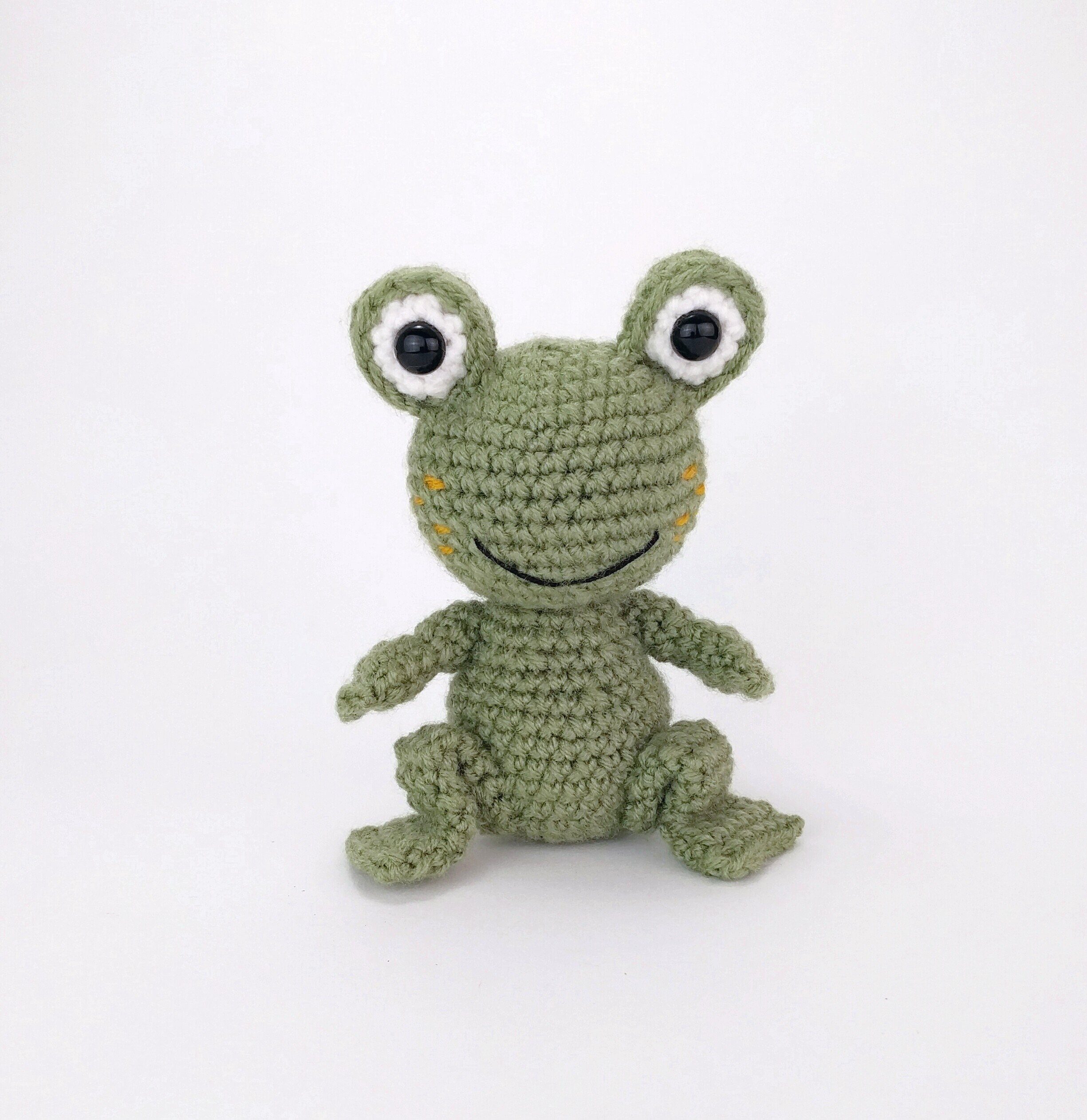 PATTERN: Ferdinand the Frog Crochet Frog Pattern Amigurumi - Etsy