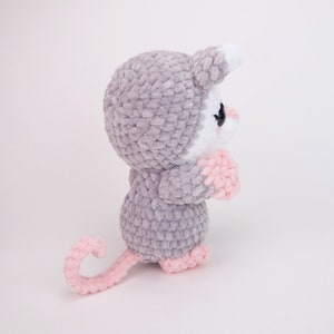 PATTERN: Plush Polly the Possum Pattern - Amigurumi Chunky Possum ...