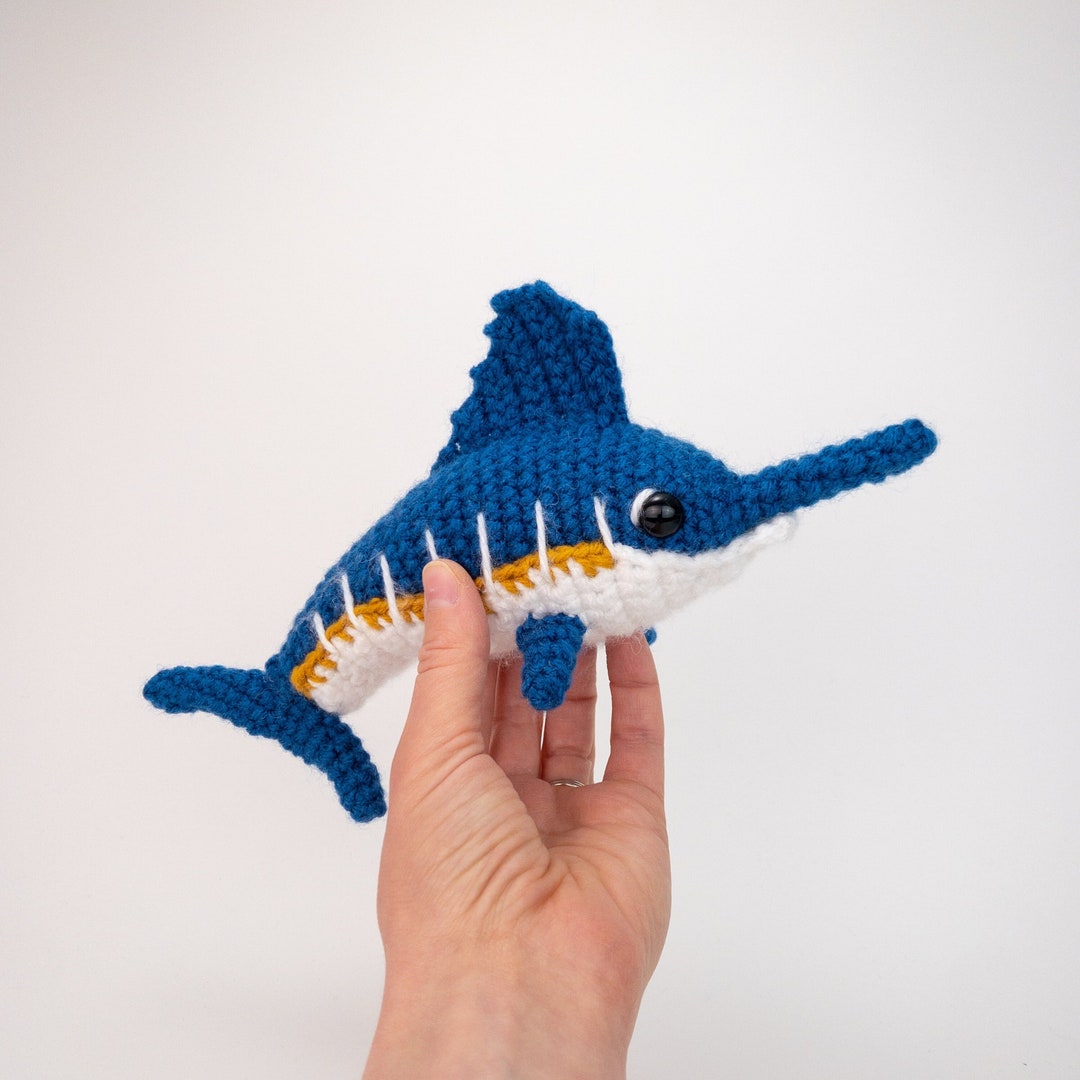 PATTERN: Monty the Marlin Pattern - Amigurumi Marlin Pattern ...