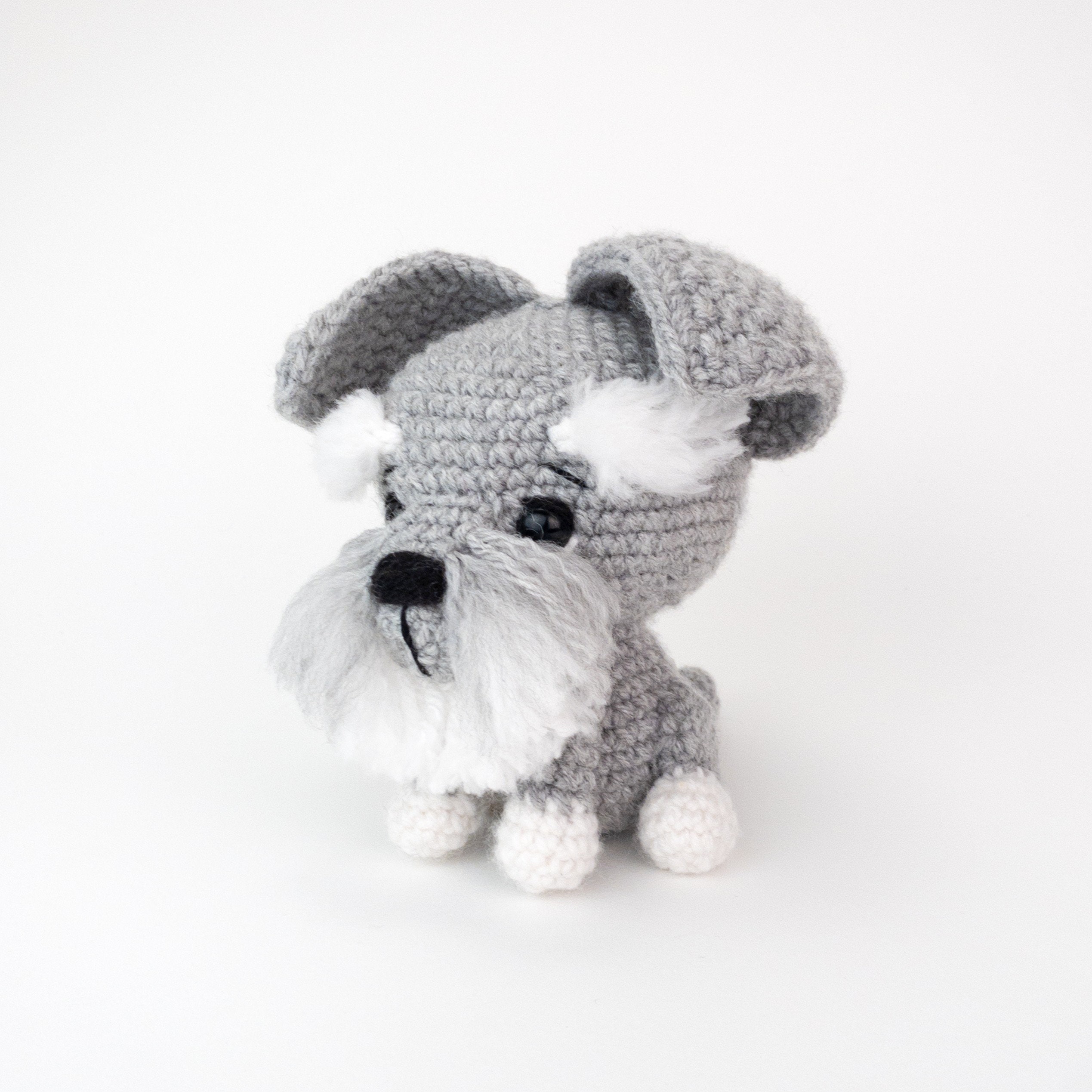 PATTERN: Smokey the Schnauzer Crochet Schnauzer Pattern | Etsy
