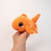 PATTERN: Plush Gloria the Goldfish Pattern - Amigurumi Chunky Goldfish ...