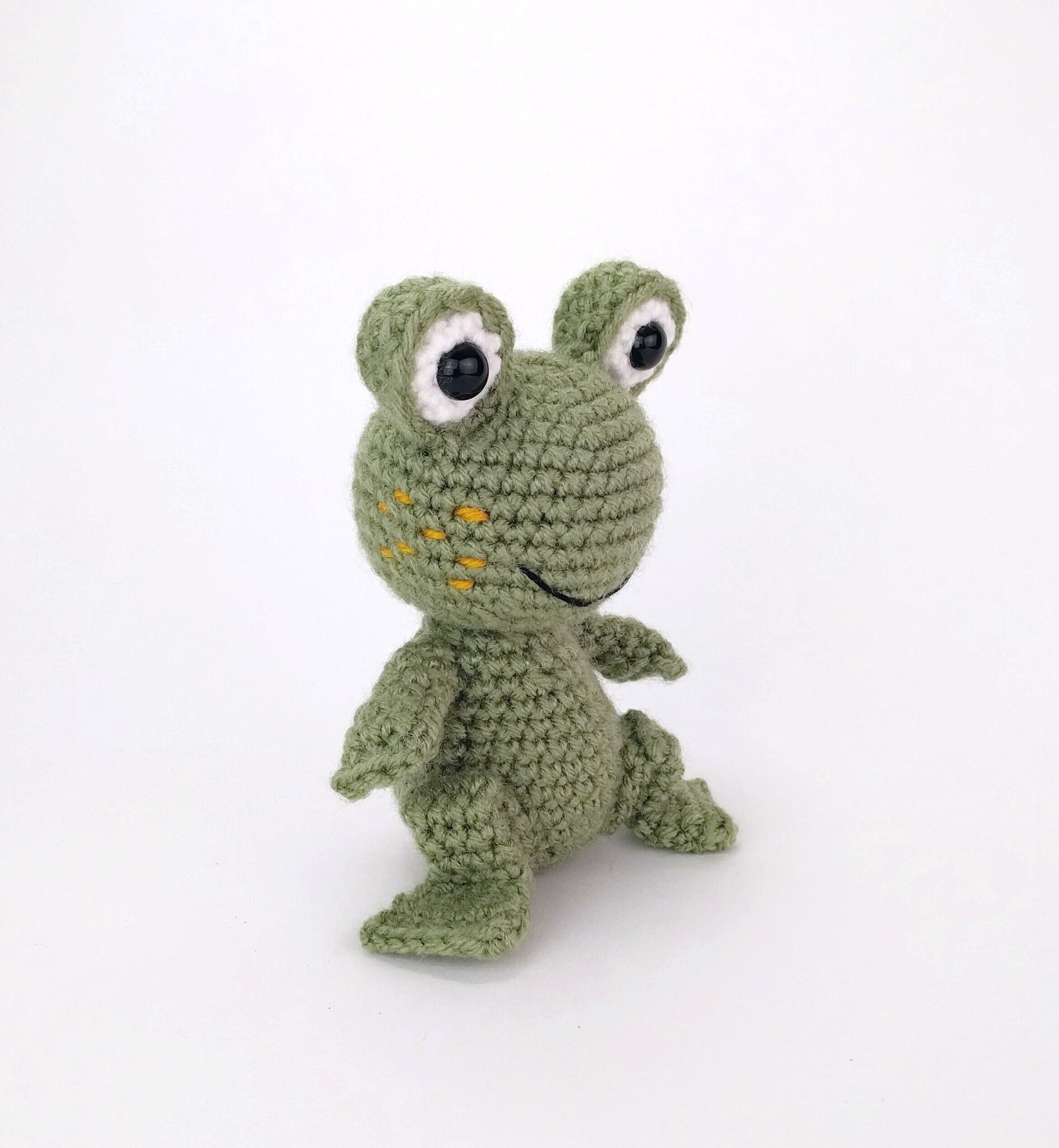 PATTERN: Ferdinand the Frog Crochet Frog Pattern Amigurumi - Etsy