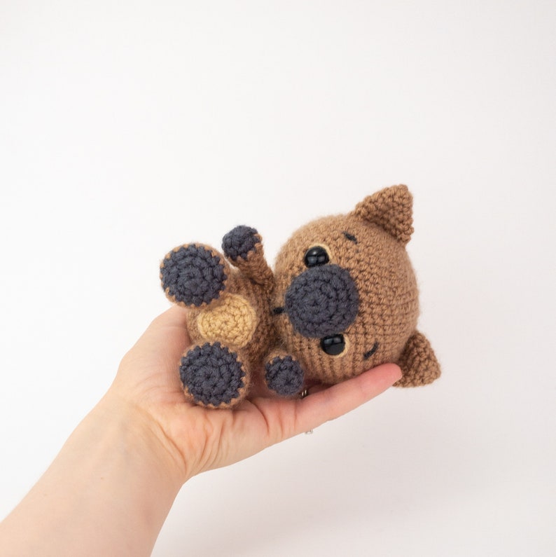 PATTERN: Watson the Wombat Crochet Pattern amigurumi wombat | Etsy