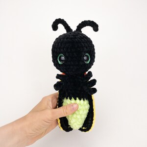 PATTERN: No Sew Plush Flash the Firefly Pattern - Glows in the Dark ...