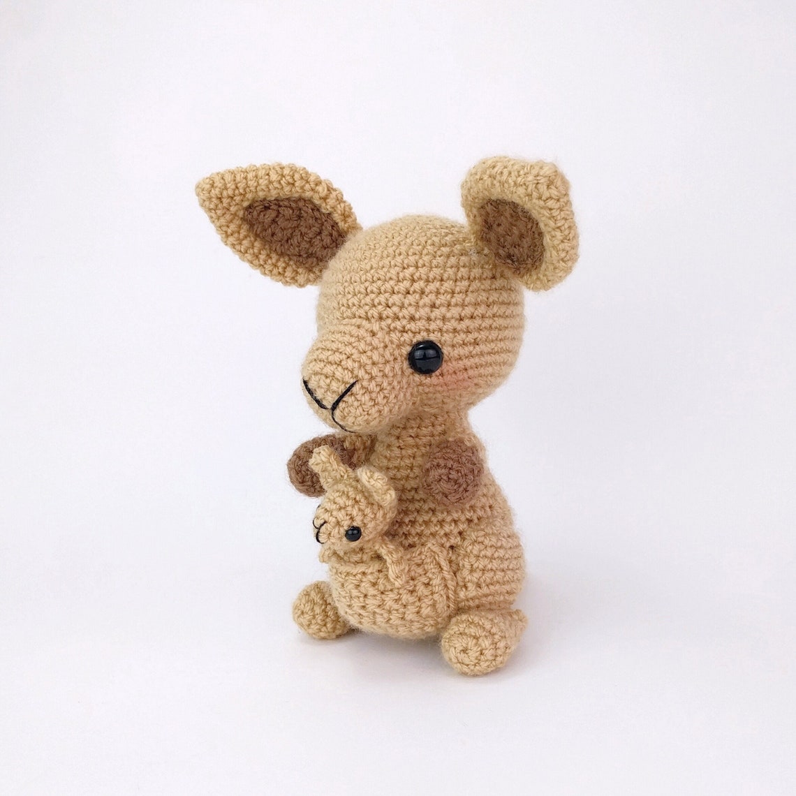 PATTERN: Kangaroo and Baby Crochet Pattern Amigurumi - Etsy
