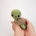 PATTERN: Shell the Baby Sea Turtle - Amigurumi Sea Turtle Pattern ...