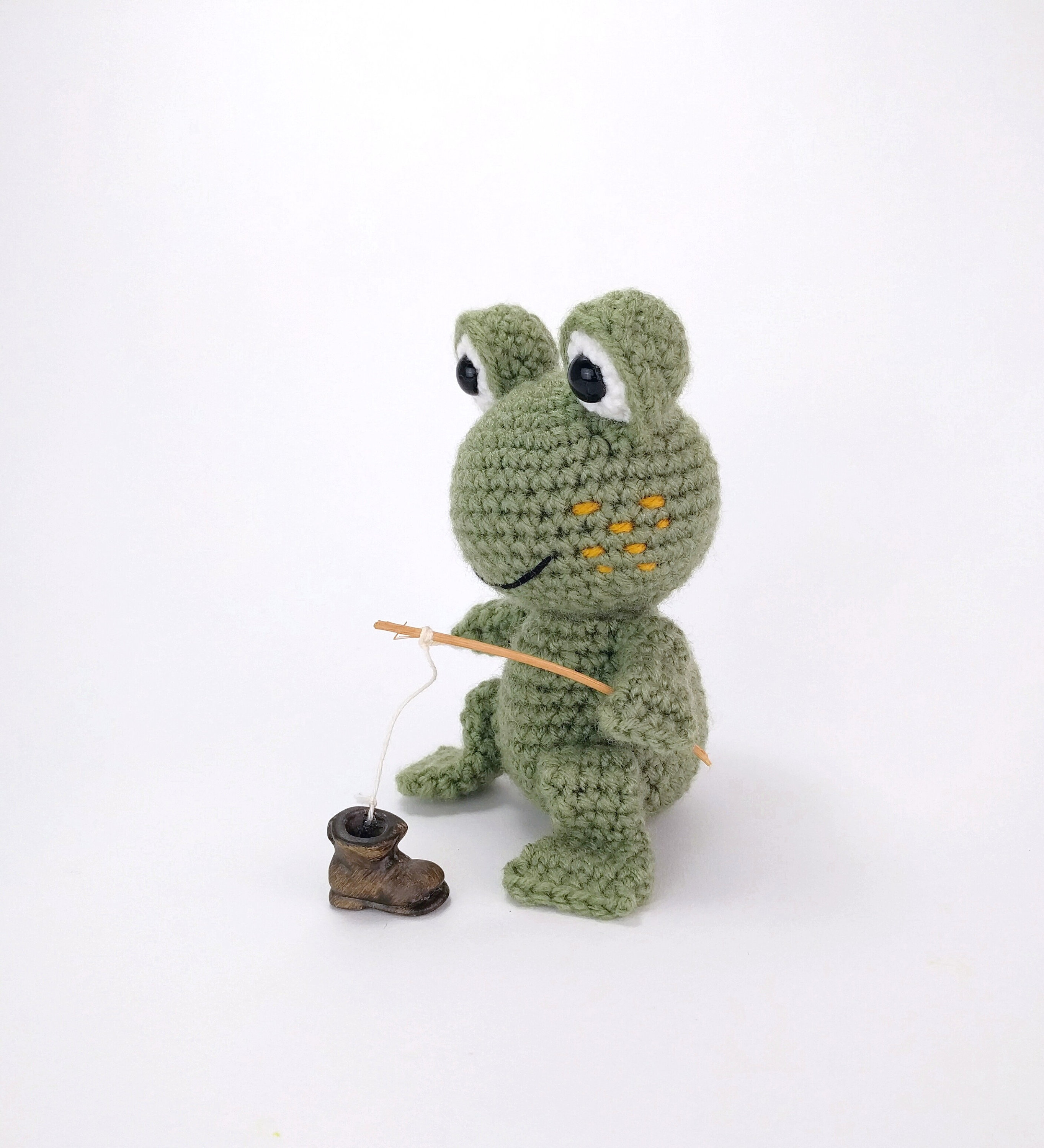 PATTERN: Ferdinand the Frog Crochet Frog Pattern Amigurumi | Etsy UK