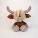 PATTERN: Plush Harry the Highland Cow Pattern - Amigurumi Highland Cow ...