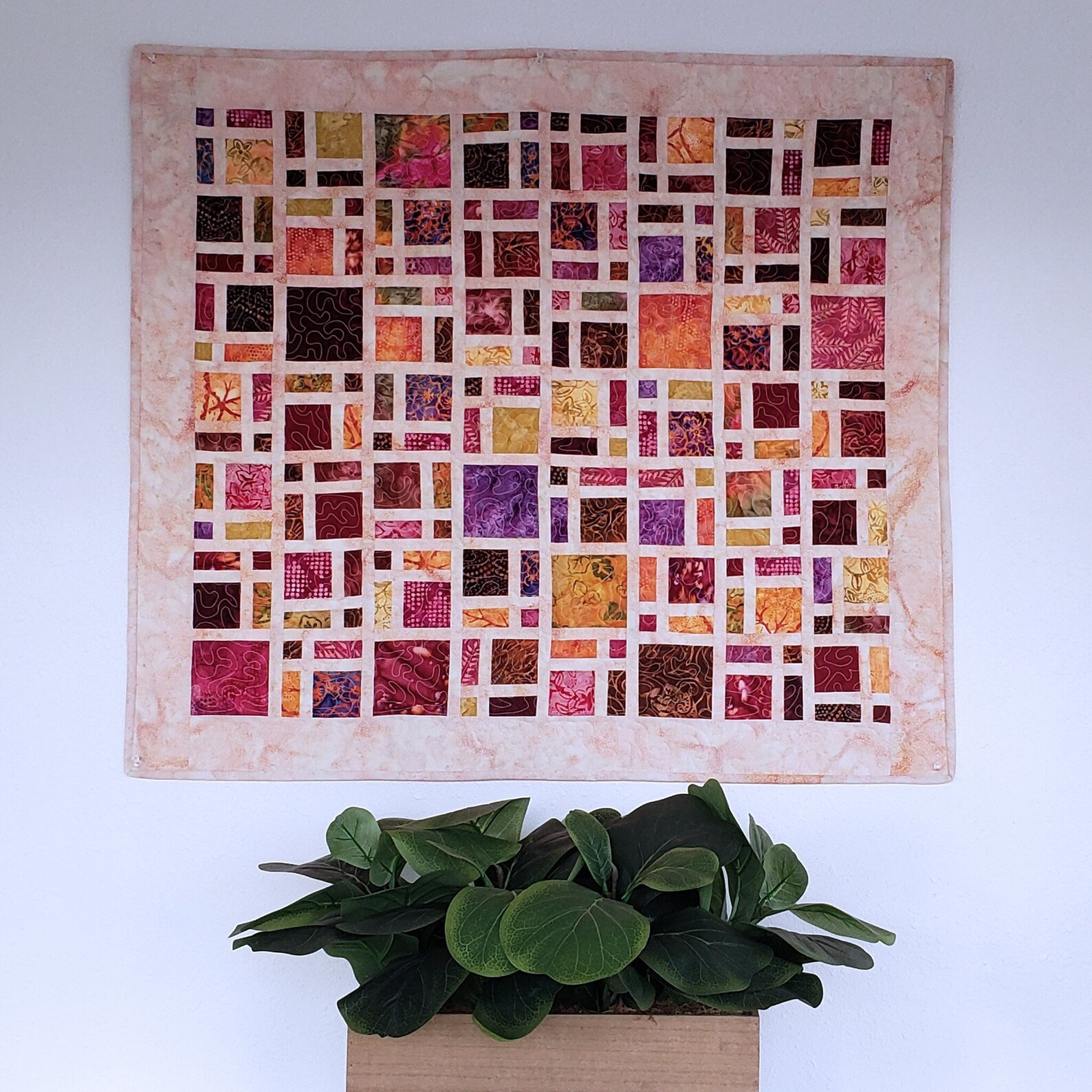 Mini Scattered Quilt PDF Easy Quilt Pattern | Etsy