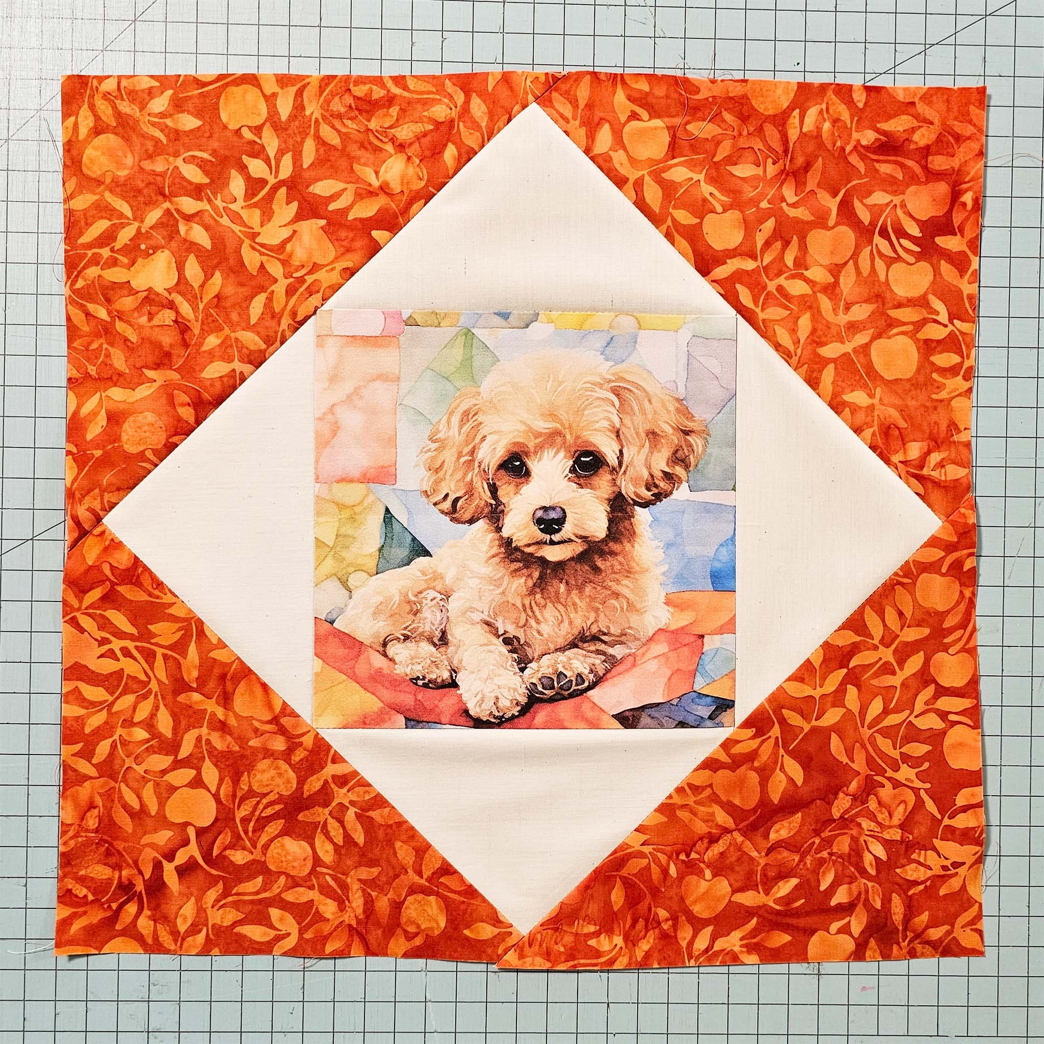 Diamond in a Square Quilt Block in 3 Different Sizes PDF - Etsy