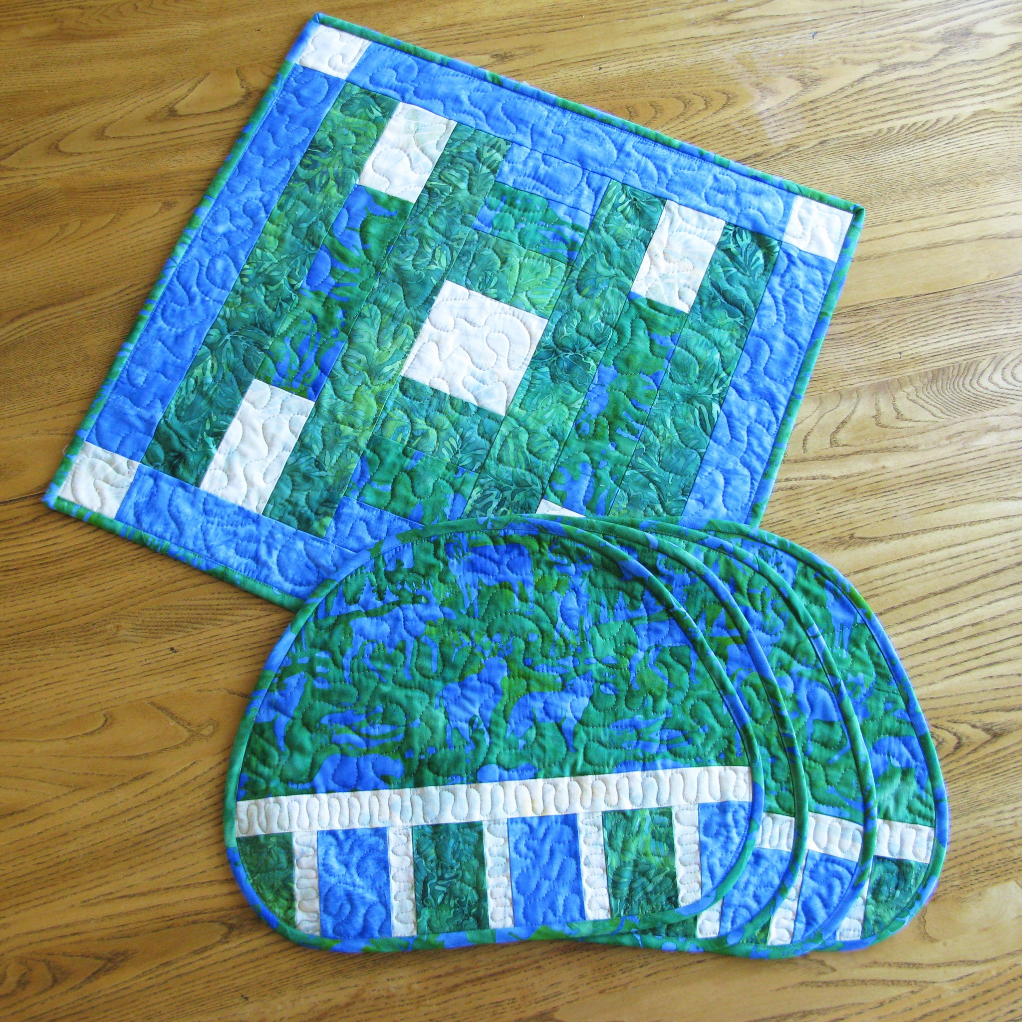 Country Placemats and Table Topper Quilt Pattern PDF - Etsy