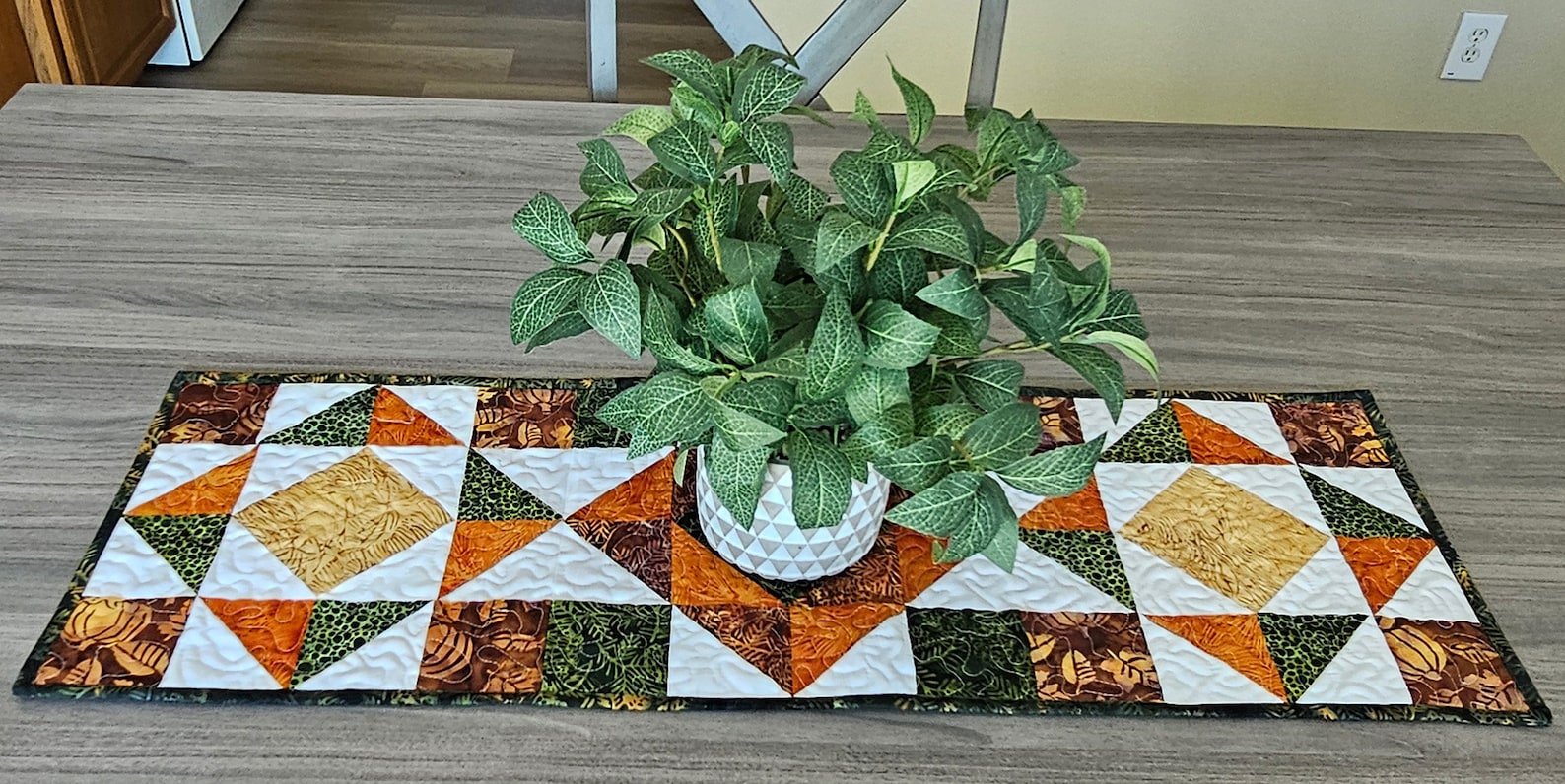 Fall Gatherings Table Runner Pattern PDF - Etsy