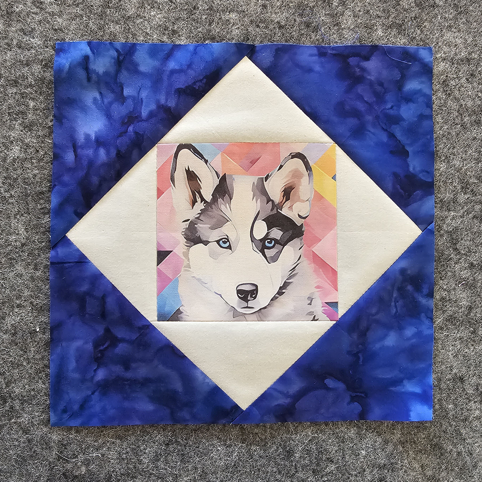 Diamond in a Square Quilt Block in 3 Different Sizes PDF - Etsy