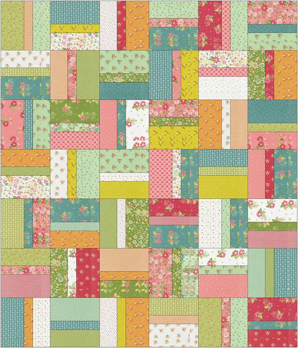 Colorburst Quilt Tutorial PDF - Etsy