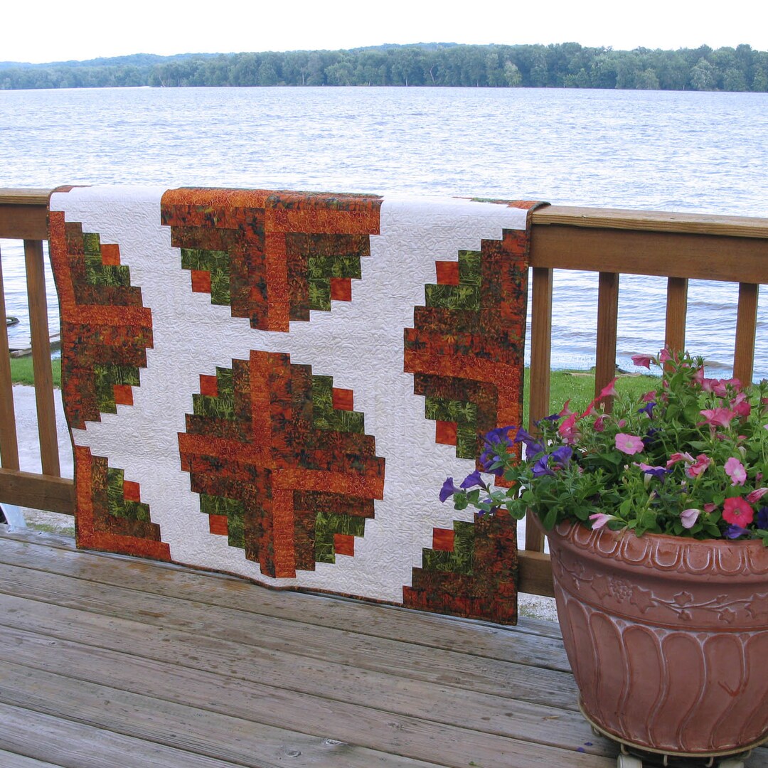 Amber Logs Quilt Pattern (PDF Download) - Etsy