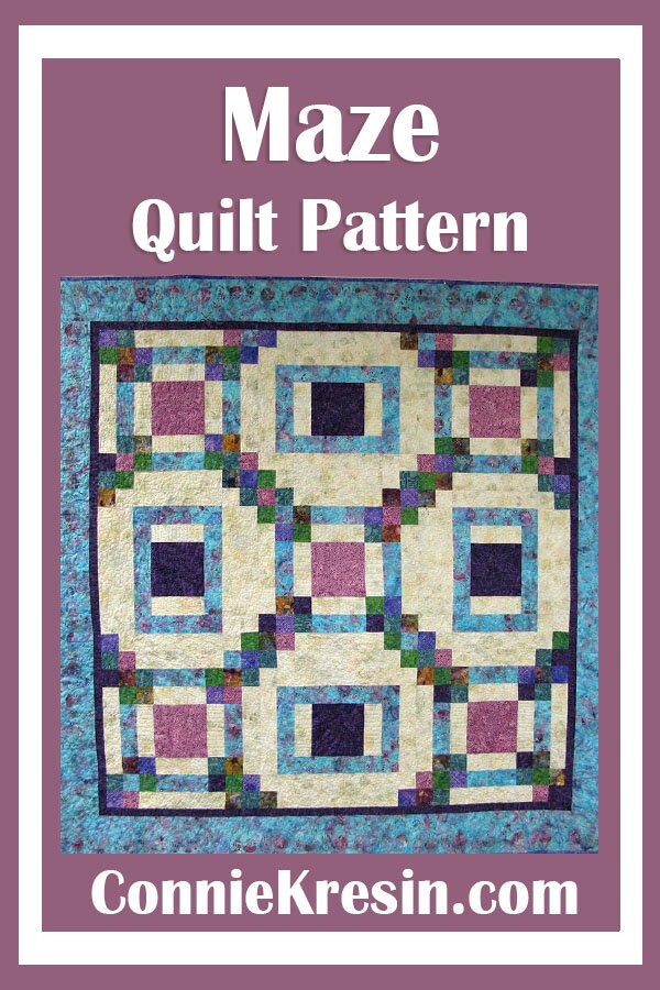 Maze Quilt Pattern PDF Instant Download Lap Quilt Modern - Etsy
