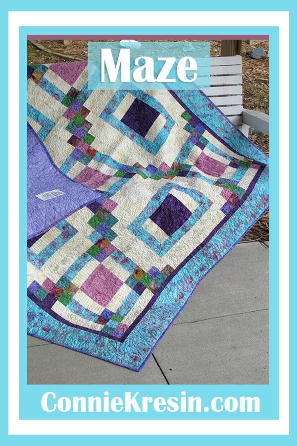 Maze Quilt Pattern PDF Instant Download Lap Quilt Modern - Etsy