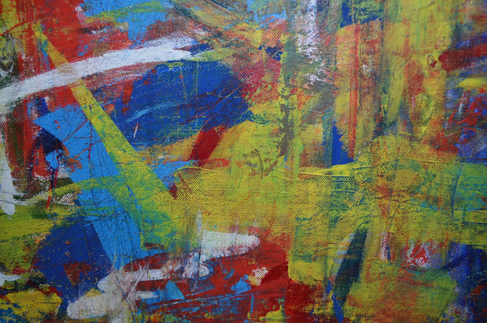 Abstract Expressionist Art: Becker Beste No. 34 colorist - Etsy.de