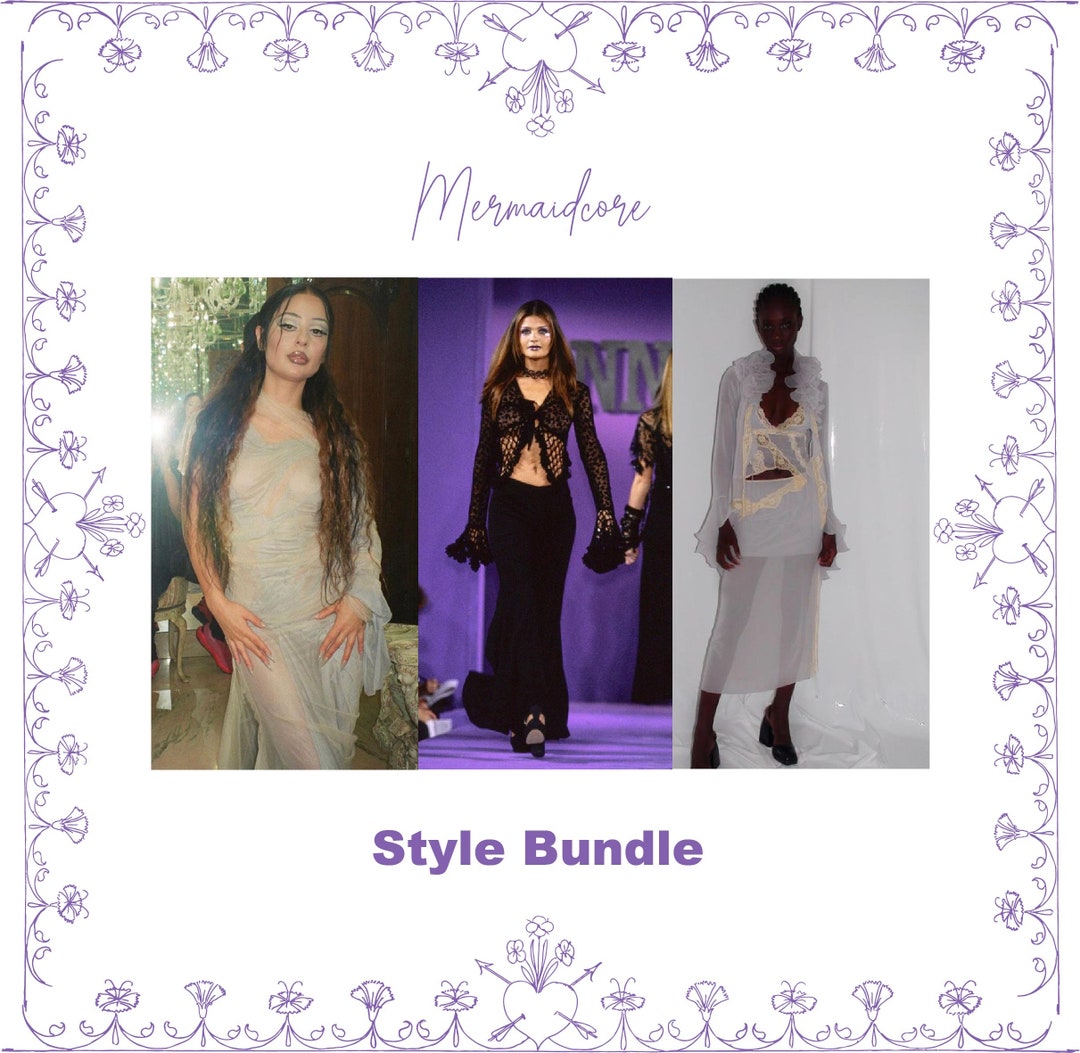Mermaid Sheer Lace Style Bundle Mystery Box Nymph Inspired Mermaidcore ...