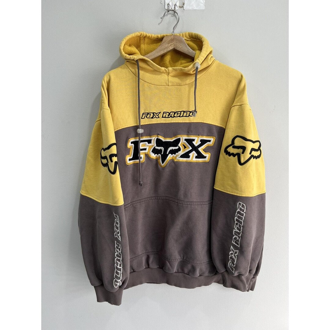 Vintage Fox Racing Hoodie Sweater Sweatshirt XXL - Etsy