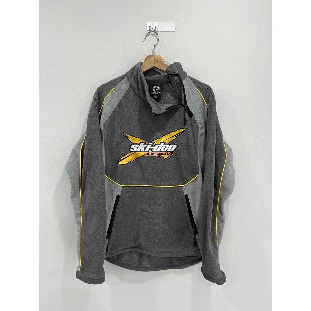 Vintage Ski Doo Racing Fleece Sweater Tech Team - Etsy