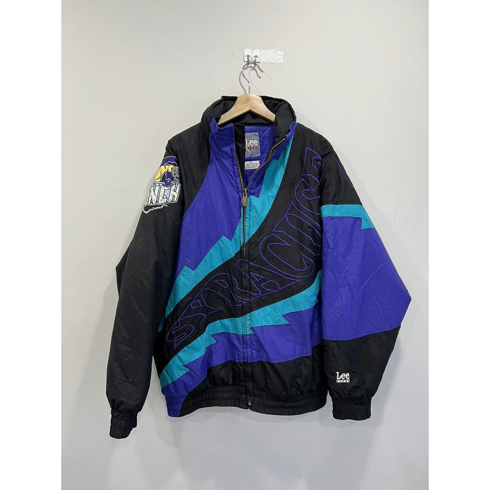 Vintage RARE 90s Syracuse Crunch Jacket Lee Sport - Etsy