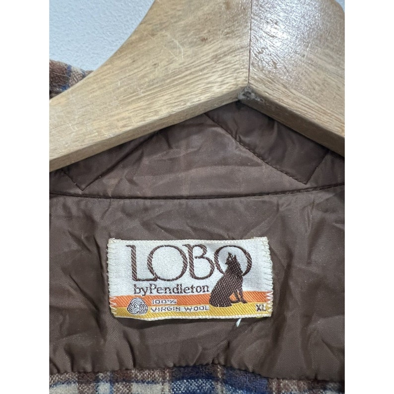 Vintage Pendleton Lobo Plaid Flannel Shirt - Etsy