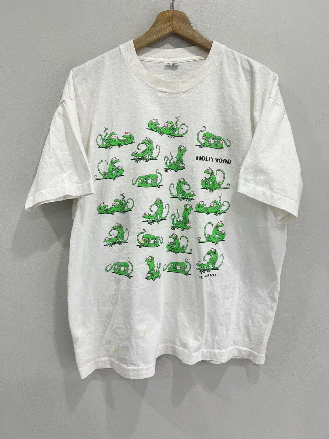 Vtg Hollywood California Gecko Lizard Sex Parody Tee Humor - Etsy