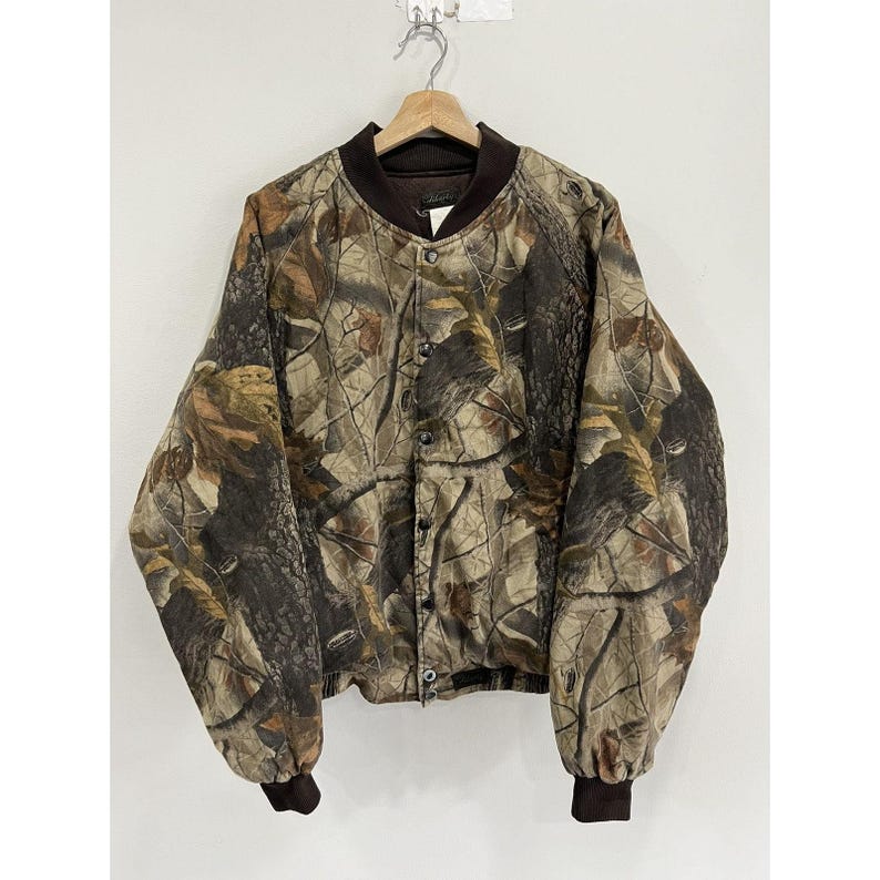 Vintage Camo Real Tree Jacket Varsity Style - Etsy