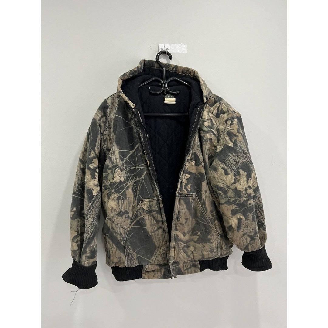 Vintage Real Tree Camo Jacket Mossy Oak Hooded - Etsy