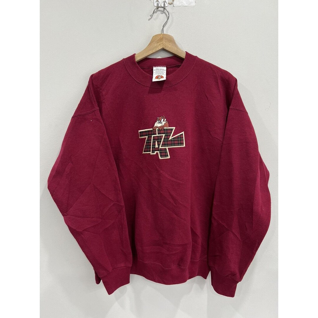 Vintage Looney Tunes Taz Sweater Sweatshirt - Etsy